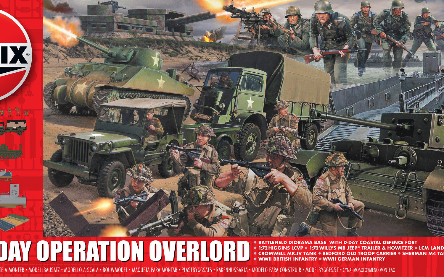 Airfix D-Day Operation Overlord Set - Access Models