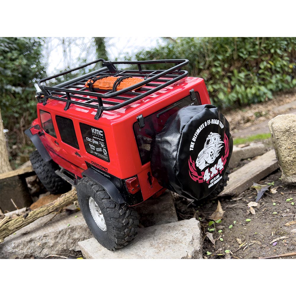 Spare Wheel Cover 1/10th, 4x4 - Access Models