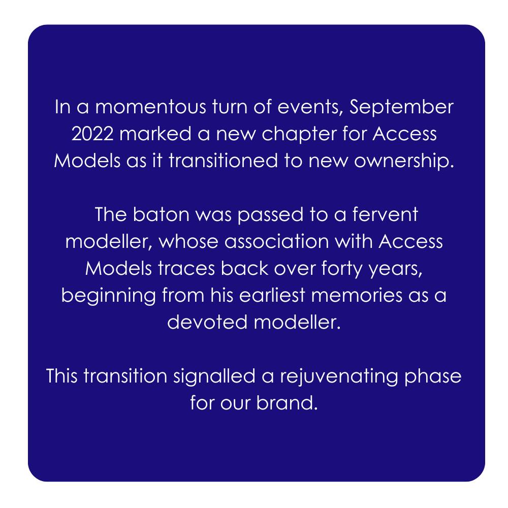 Our Story - Access Models local model shop in Newark