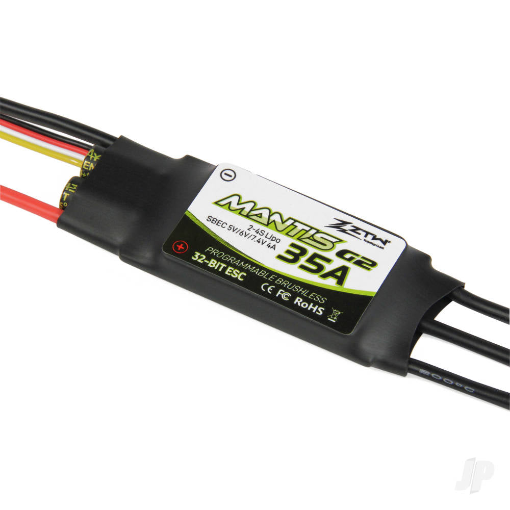 ZTW Mantis 35A SBEC ESC G2 (2-4 Cells) ZTW2035211 for Radio Control ...