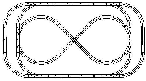 Atlas O 3 Rail 21st Century Layout Package Indiana Interwoven ALO-24 ...