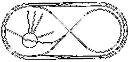 Atlas O 3 Rail 21st Century Layout Package Great Eastern Lines ALO-30 ...