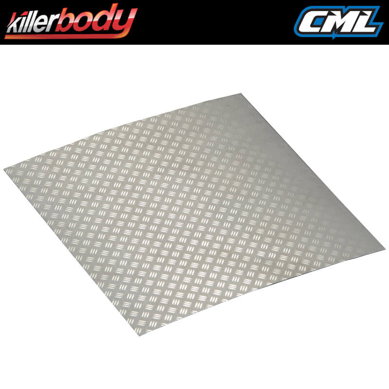 KILLERBODY STAINLESS STEEL MODIFIED CHEQUER PLATE SILVER - Access Models
