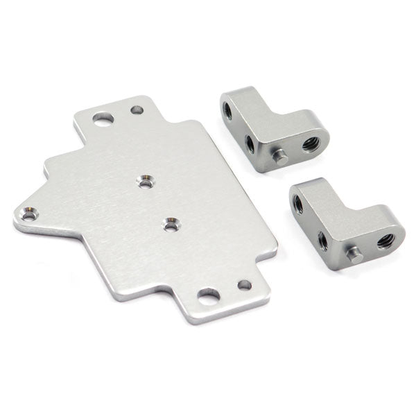 FTX OUTBACK ALUMINIUM SERVO PLATE W/SERVO MOUNT - Access Models