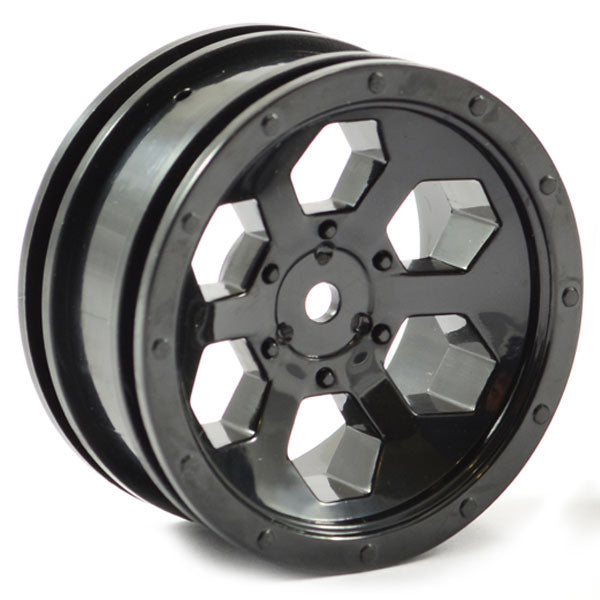 FTX OUTBACK 6HEX WHEEL (2) - BLACK - Access Models