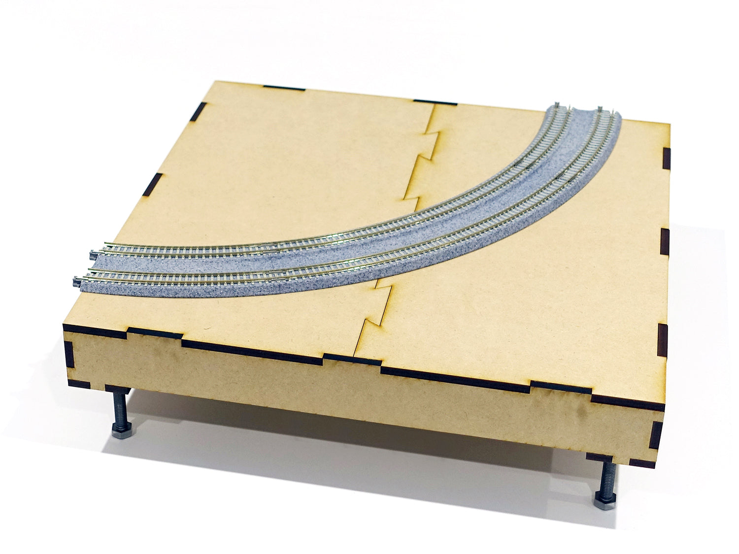Kato (Japan) T-Trak Module Board Kit Corner K24-056 - Access Models