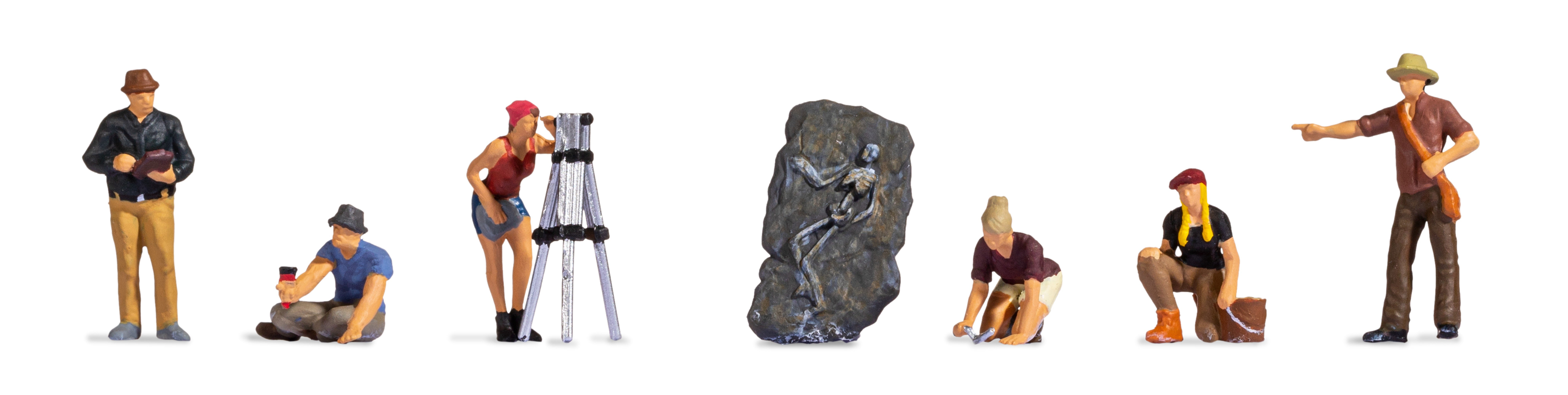 Noch Archaeologists (6) Figure Set N15043 - Access Models