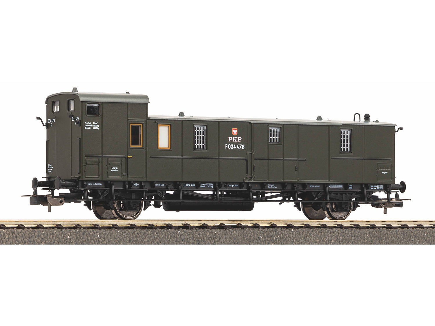 Piko Classic PKP Baggage Coach III PK53189 - Access Models