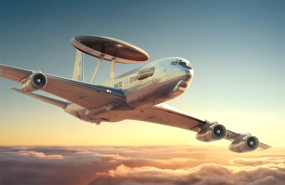 Roden Us Air Force E-3 Sentry Awac Early Warning Aircraft PKROD345 ...