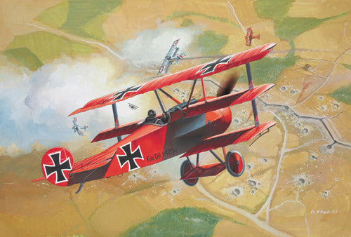 Revell German Fokker DR.1 Triplane (1:72 Scale) RL04116 - Access Models