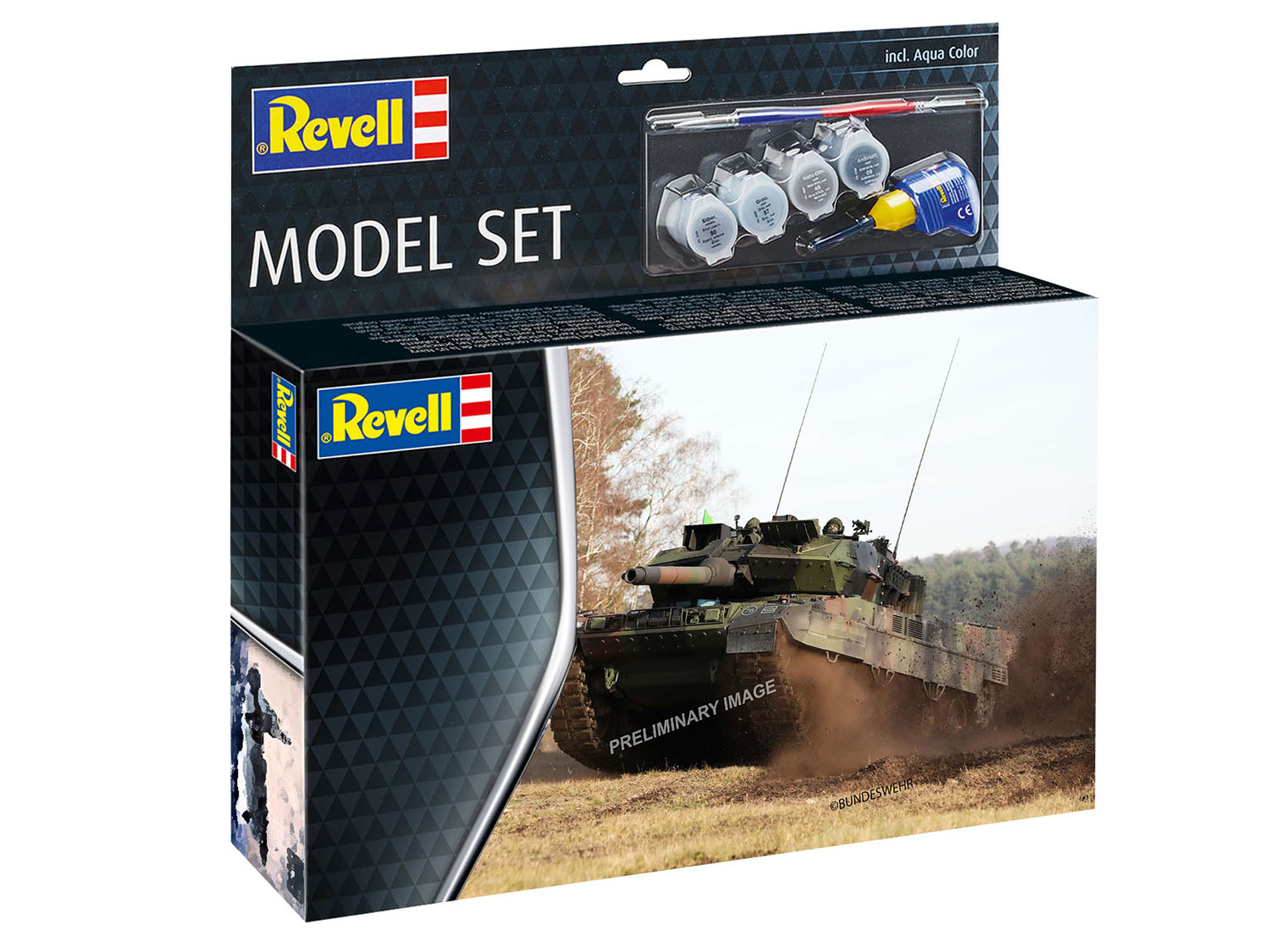 Revell German Leopard 2A7V Model Set (1:72 Scale) RL63355 - Access Models