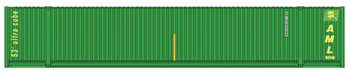 Walthers Scenemaster 53' Singamas Container - Alaska Marine Lines WH94 ...